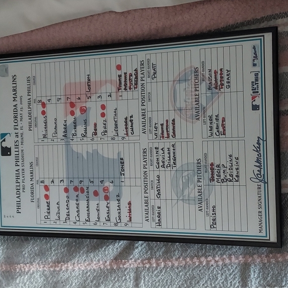Major League Baseball | Other | Major League Baseball Scorecard | Poshmark